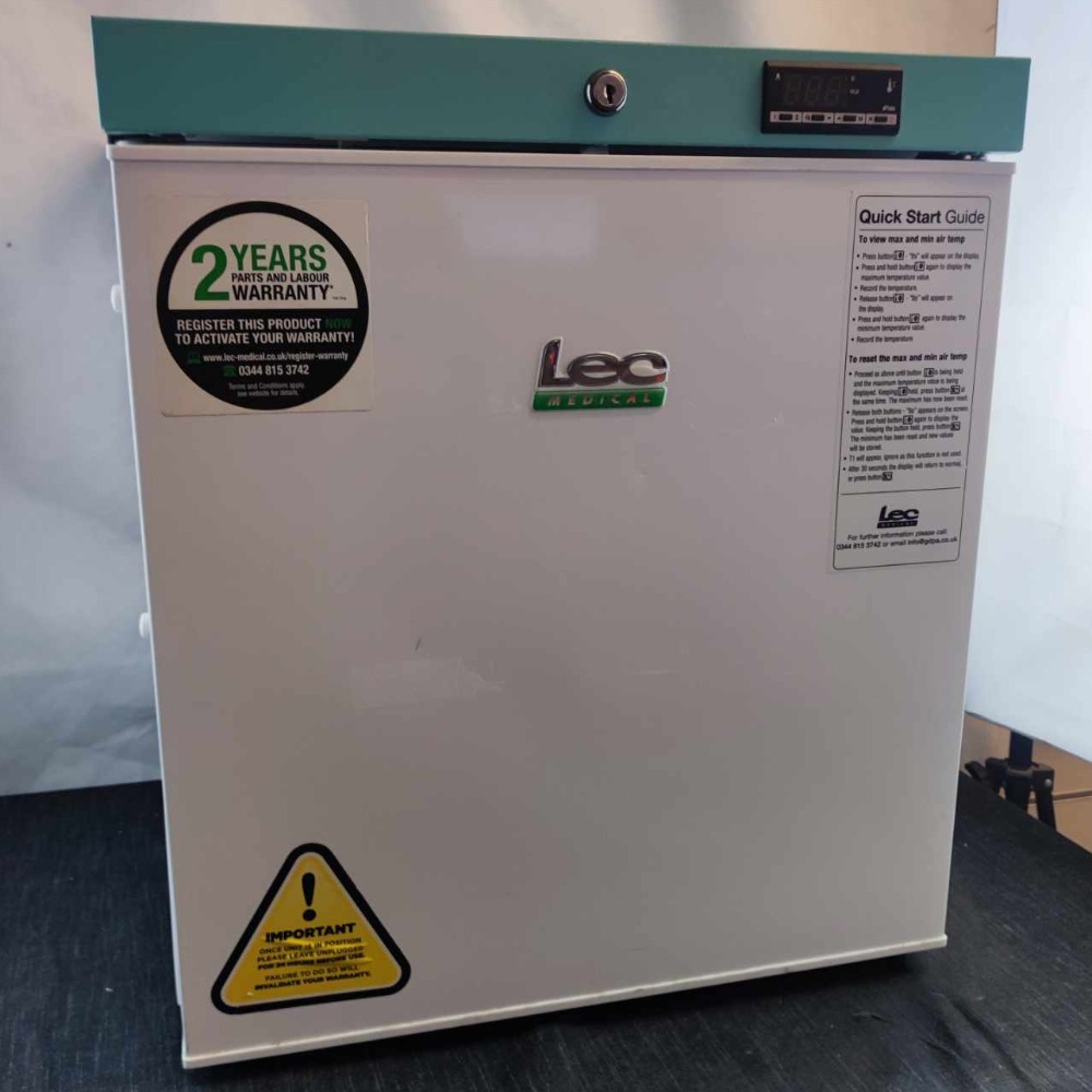 Pre-owned LEC Counter Top Medical Fridge - Own4Less